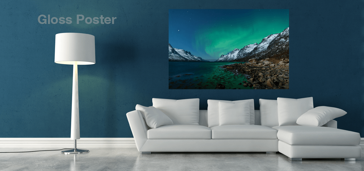 Gloss Poster Canvas Prints | Pixter Studio | Canada